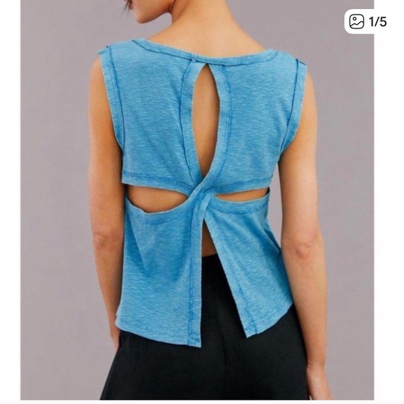 Pilcro | Tops | Anthropologie White Cream Twist Back Infinity Tank Top ...